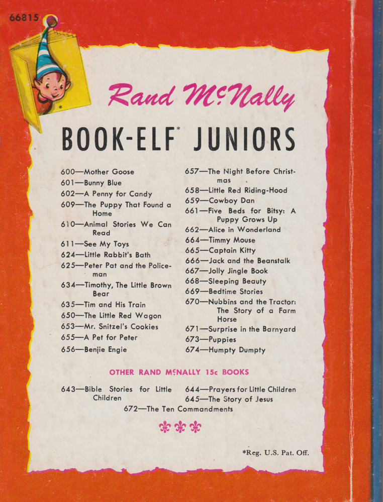 Rand McNally Junior Elf Book - VintageBooks