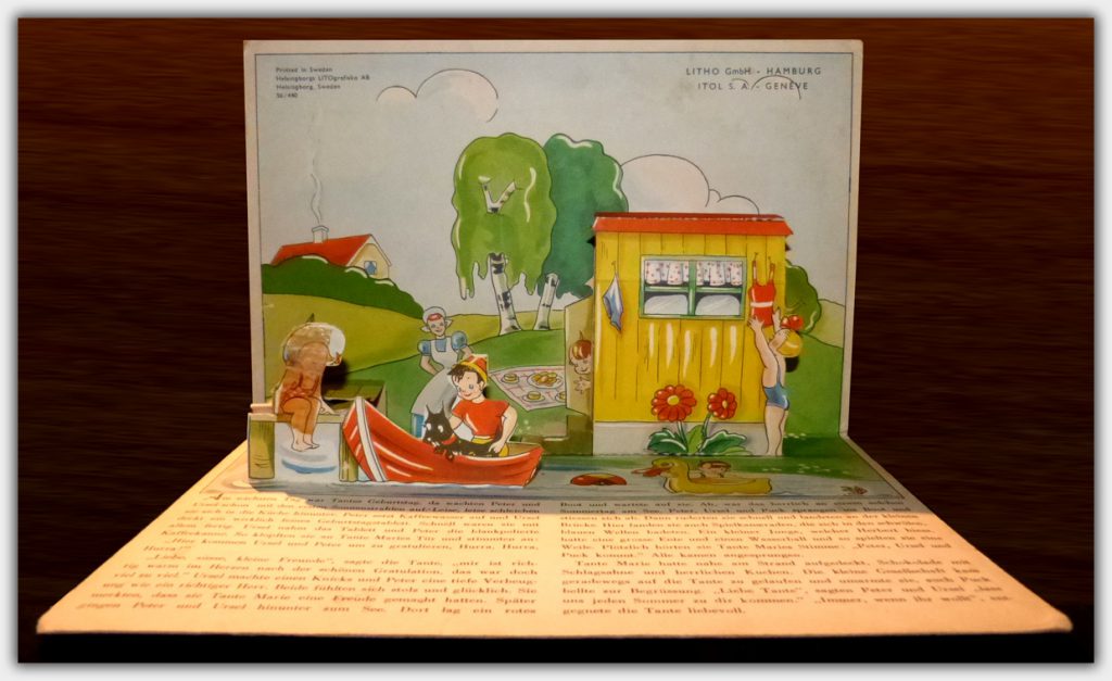 Ein Pop-up-Buch aus dem Litho Verlag - VintageBooks